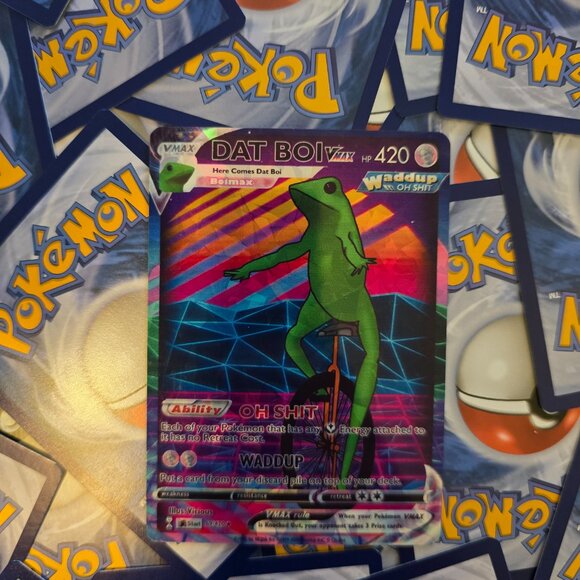 Games | Dat Boi Meme Pokemon Card | Poshmark